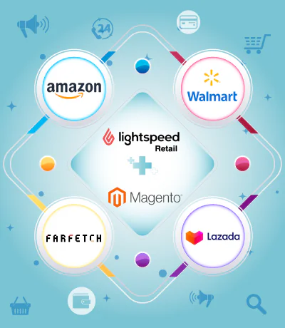 Lightspeed Magento Integration | Sync real time inventory - Free Setup | SKUPlugs